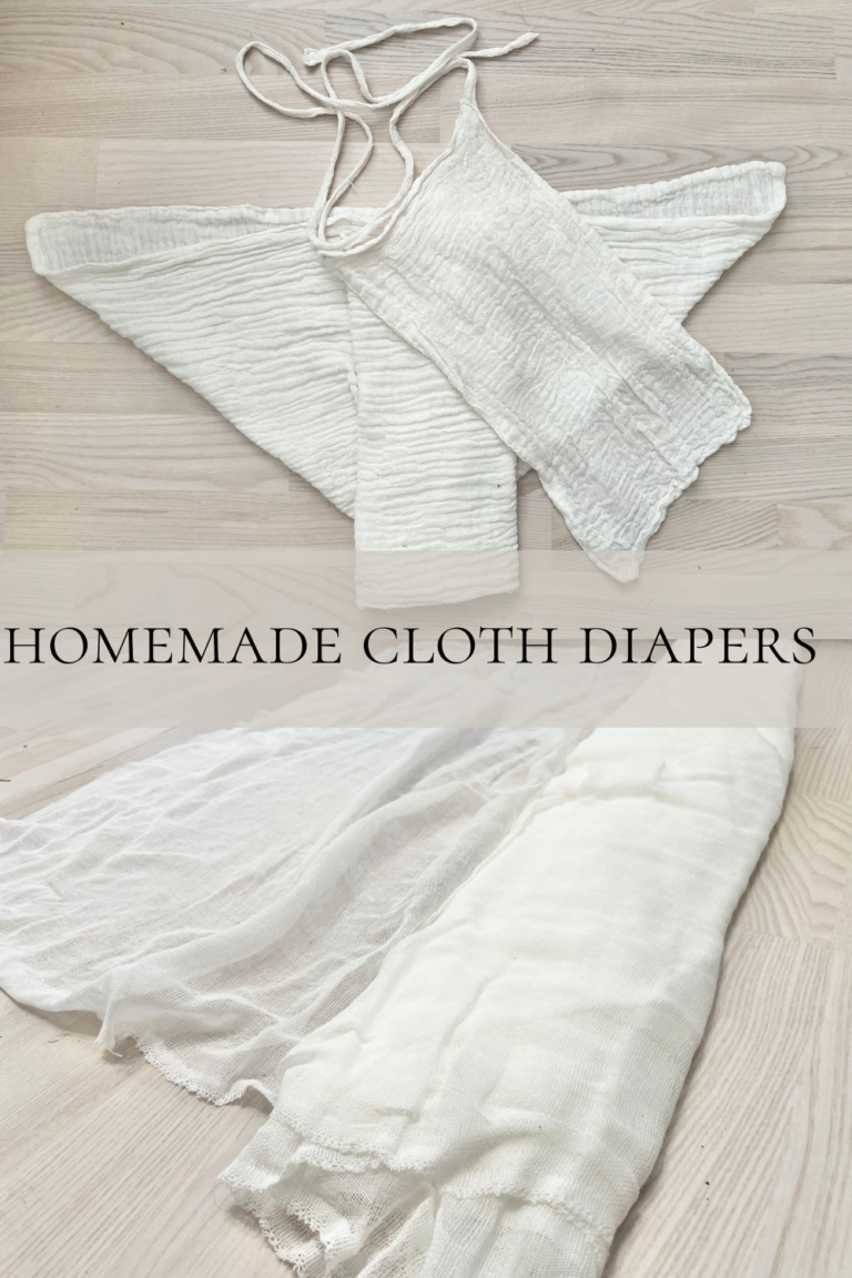 How to Sew Flat Diapers (an Easy Way for Cloth Diapers) — Hirvoja Farm