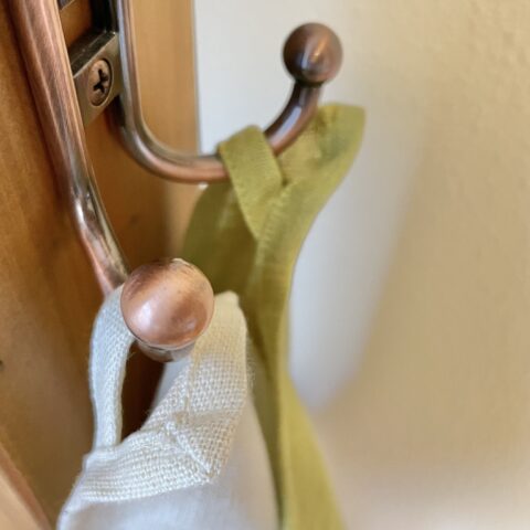 Simple and Fast DIY Hanging Kitchen Towel Tutorial — Hirvoja Farm