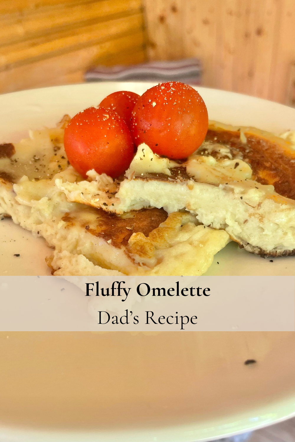 Super Fluffy Omelette Recipe (No Eggs Beating) — Hirvoja Farm