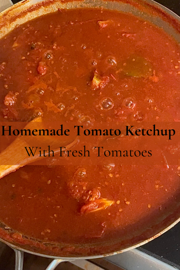 Easy Homemade Ketchup Recipe With Simple Ingredients — Hirvoja Farm